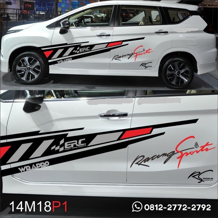 Jual stiker mobil keren mobilio xpander innova hrv ertiga calya 14M18P1 ...