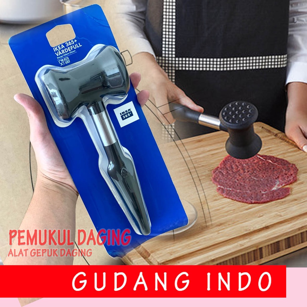 Jual Palu pemukul daging Meat Hammer / alat gepuk daging pelunak daging ...