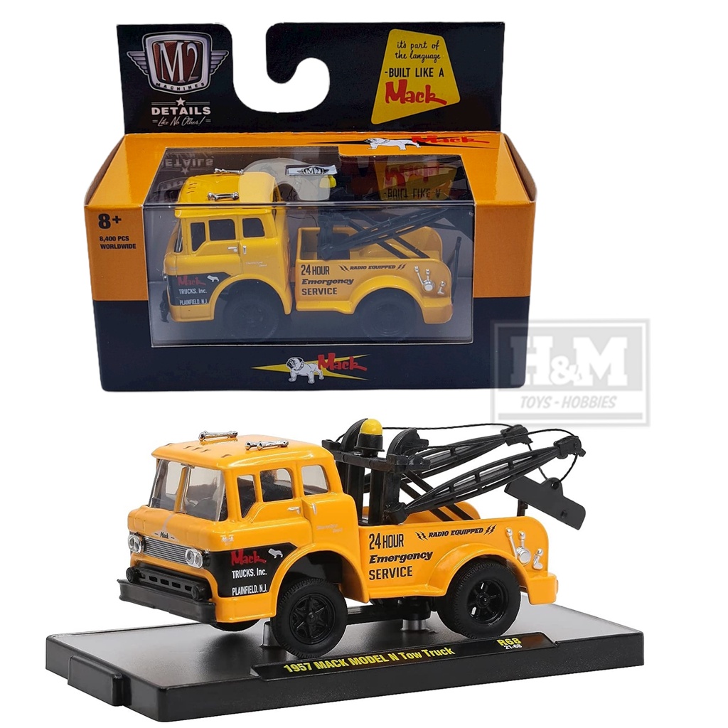 Jual M2 Machines 1957 Mack Model N Tow Truck Auto-Shows - R68 | Shopee ...
