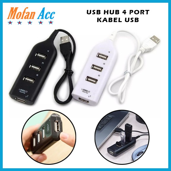 Jual USB HUB 4in1 4 Port Output Colokan Flashdisk Mouse Speaker For ...
