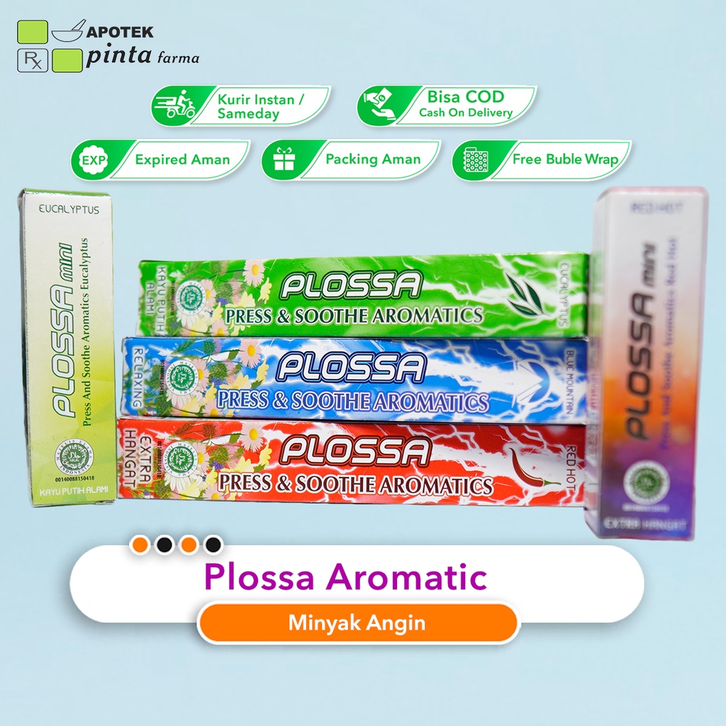 Jual Minyak Angin Plossa Aromatic All Varian | Shopee Indonesia