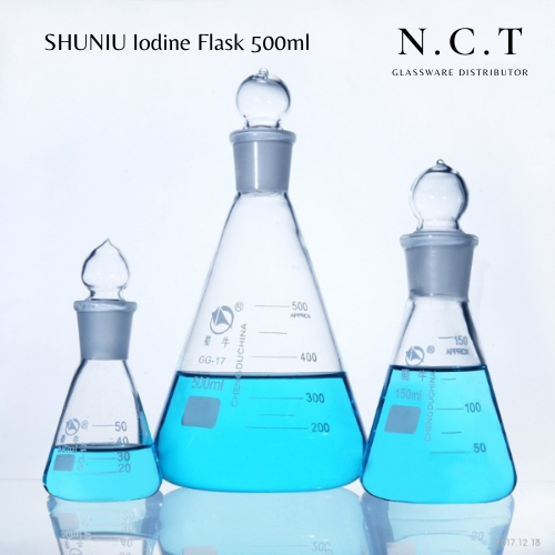 Jual SHUNIU | Iodine Flask | Labu Iodin 500ml | Shopee Indonesia