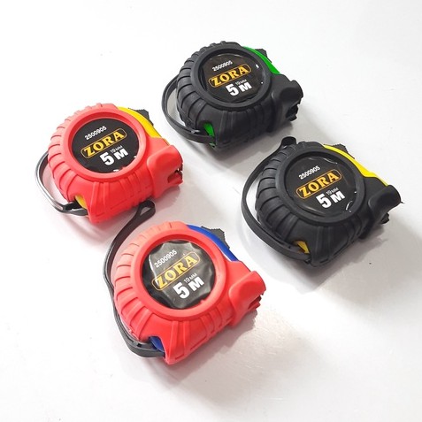 Jual Meteran Roll 5 Meter x 19MM / Meteran Karet Bangunan Tukang (B2138 ...