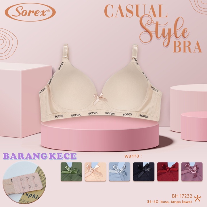 Jual Sorex Bra / BH Casual Wanita Perempuan Beha Cewek Tanpa Kawat Busa ...