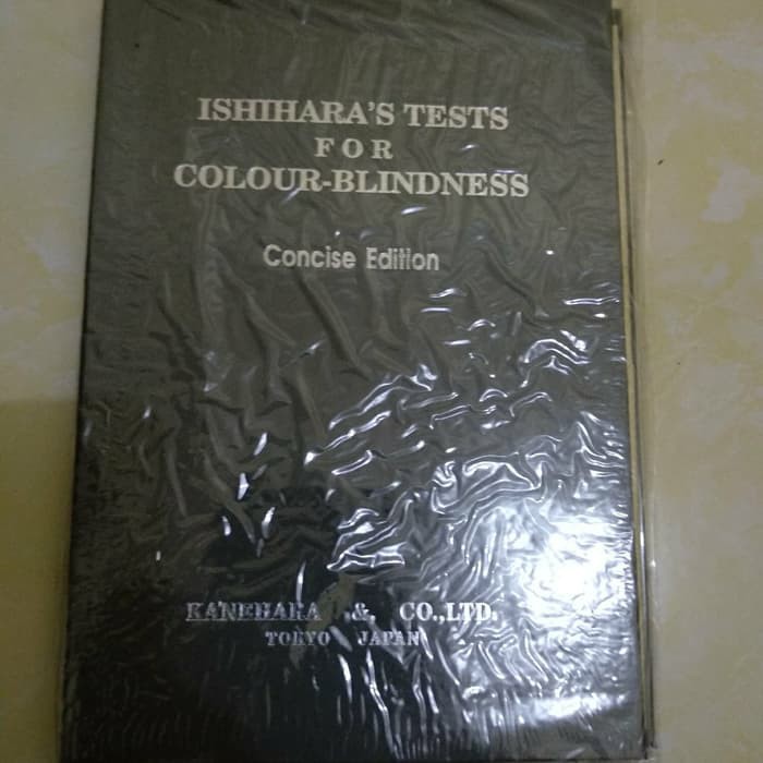 Jual buku ishihara atau buku test buta warna ern 14 plates | Shopee ...