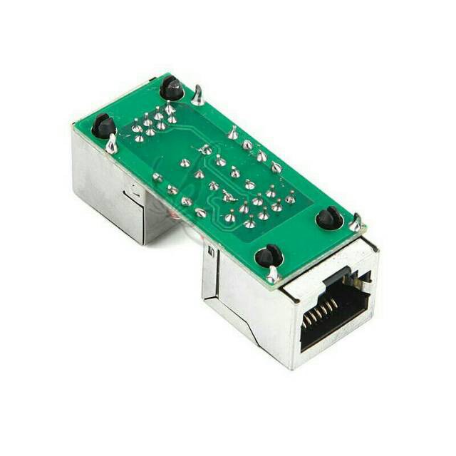 Jual Lightning Arrester Ethernet Surge Protector RJ-45 Adapter Network ...