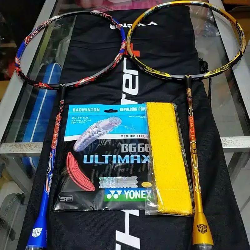 Jual RAKET BADMINTON VICTOR JET SPEED TRANSFORMERS | Shopee Indonesia