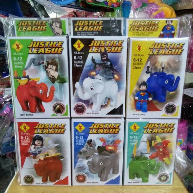 Jual mainan bricks superhero justice league dc brick | Shopee Indonesia