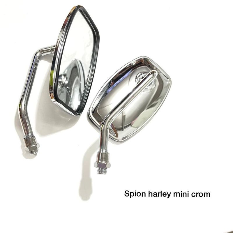 Jual spion besi model harley mini crome | Shopee Indonesia
