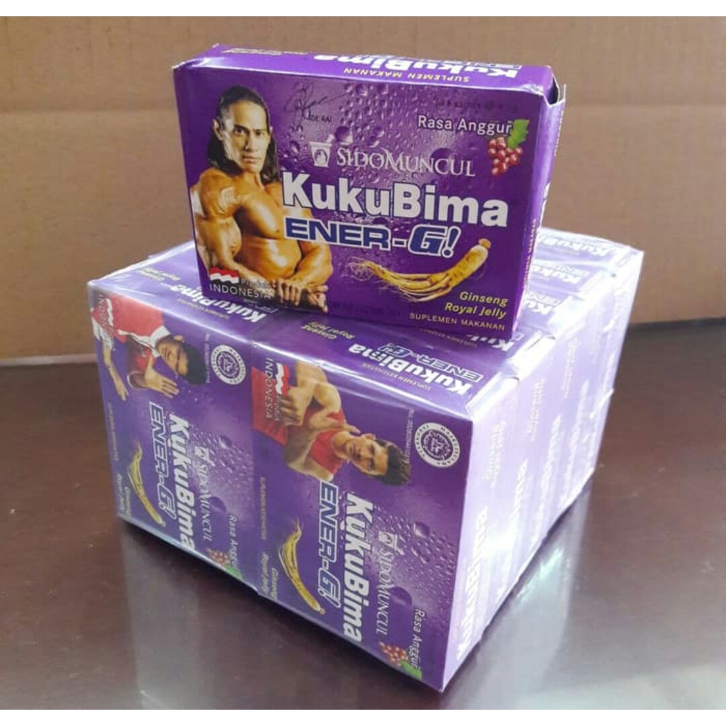 Jual KukuBima Ener-G Anggur Bali Box 4.5g (box) | Shopee Indonesia
