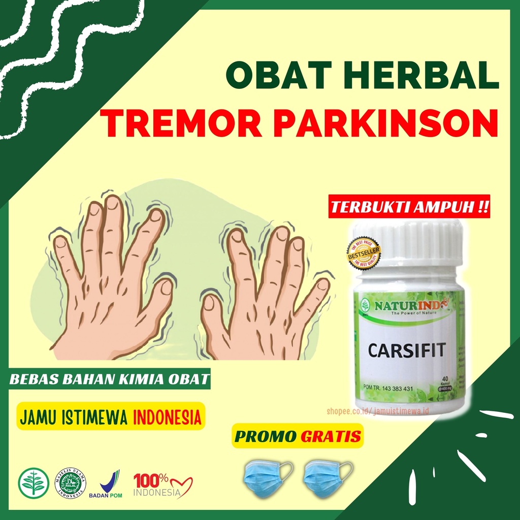 Jual Obat Tremor Parkinson Tangan Gemetar Gangguan Syaraf Pasca Stroke ...