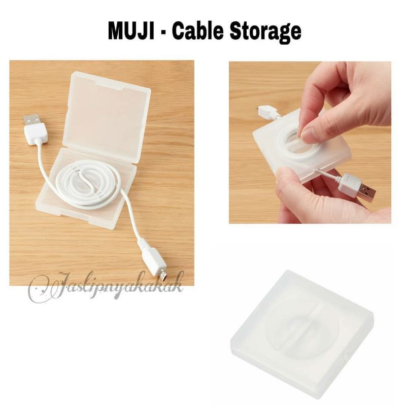 Jual MUJI JAPAN CABLE STORAGE | Shopee Indonesia