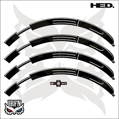 Jual Stiker Decal Rim HED jet 4 lebar 26 Mm | Shopee Indonesia
