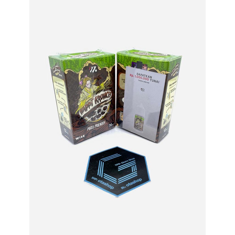 Jual Salt Nic - Happi Krunch V1 Pods Friendly by Wise x Ariffarisan ...