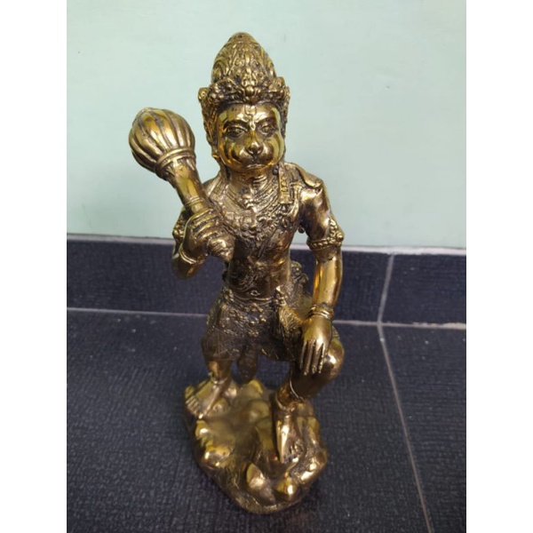 Jual Patung Hanoman Hanoman Kuningan Emas | Shopee Indonesia