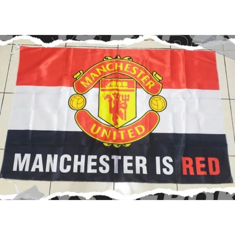 Jual BENDERA MANCHESTER IS RED | Shopee Indonesia