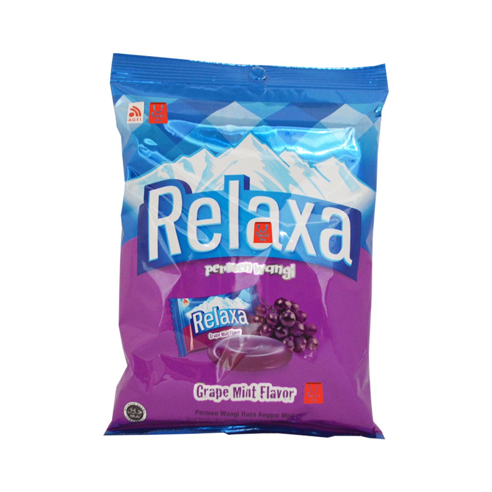 Jual Relaxa Grape Mint Permen Wangi Penyegar Mulut Rasa Anggur Mint ...