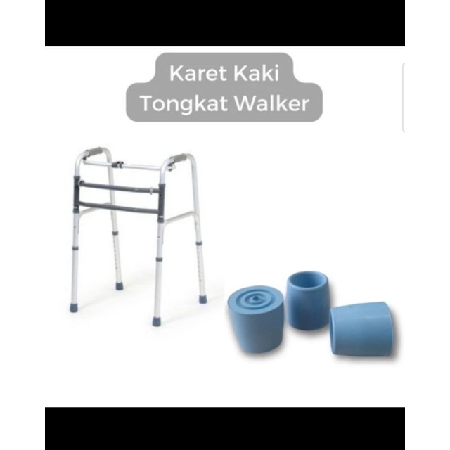 Jual KARET KAKI TONGKAT WALKER PREMIUM Diameter 28mm anti slip per 1 ...