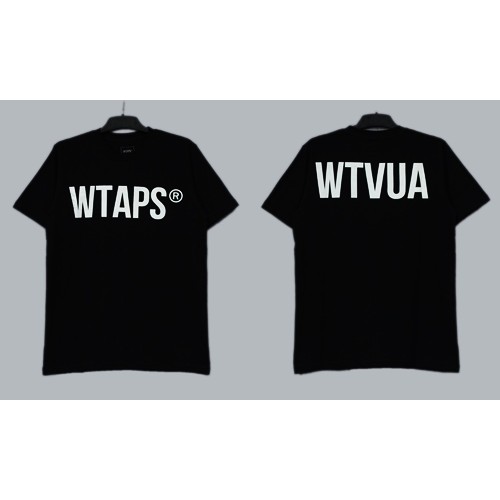 Jual Kaos Wtaps Font Logo Pakaian High Quality | Shopee Indonesia