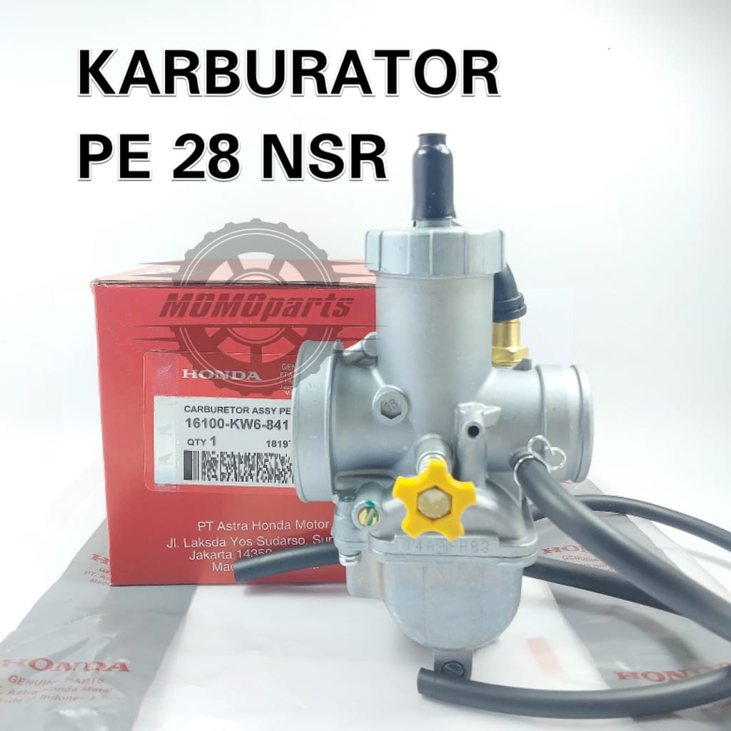 Jual ORIGINAL Karburator honda NSR PE 28 Langsam stabil tidak banjir mudah setting tarikan maut ...