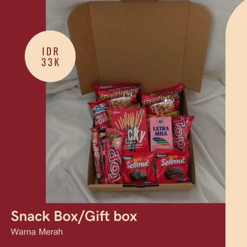 Jual Snack Box/Hamper Snack Box/Hamper/Kado Wisuda/Kado Ulang Tahun ...