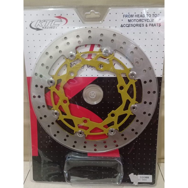 Jual Disc KTC NINJA 150 RR 320MM DEPAN Piringan Cakram KTC NINJA 150RR Disc ktc krr 150 ORIGINAL ...