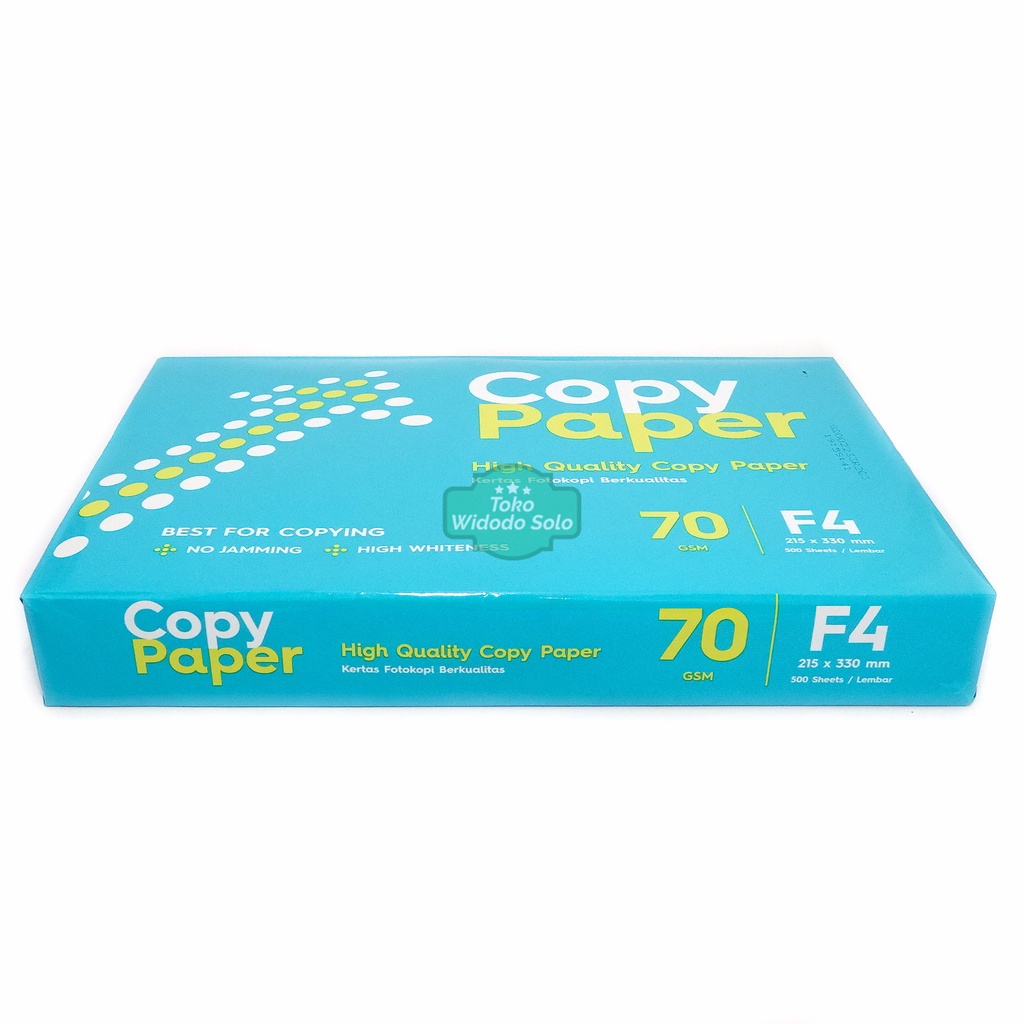 Jual 1 RIM HVS Copy Paper F4 70 Gram Putih Polos 215x330mm - Isi 500 ...