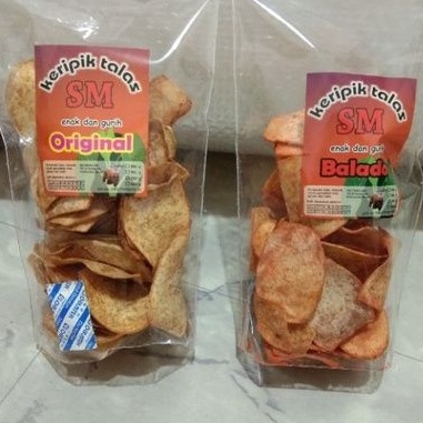 Jual Keripik Talas SM / Keripik Keladi / Kripik Talas Pontianak / Snack ...