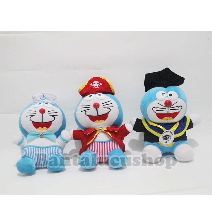 Jual Boneka Doraemon kostum Doraemon Cosplay 30CM | Shopee Indonesia