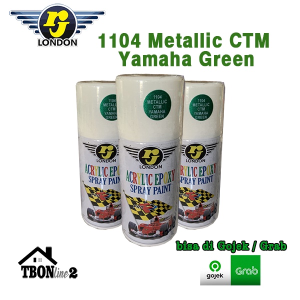 Jual CAT SEMPROT RJ LONDON 300CC METALLIC CTM YAMAHA GREEN KODE 1104 ...