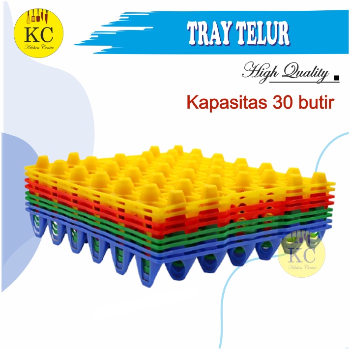Jual Tempat Telur Plastik Ayam Tray Telur 30 Butir Plastik Tempat Telur ...