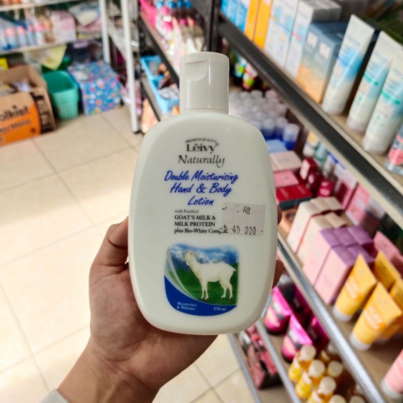 Jual Leivy Naturally Double Moisturising Hand & Body Lotion 270ml ...