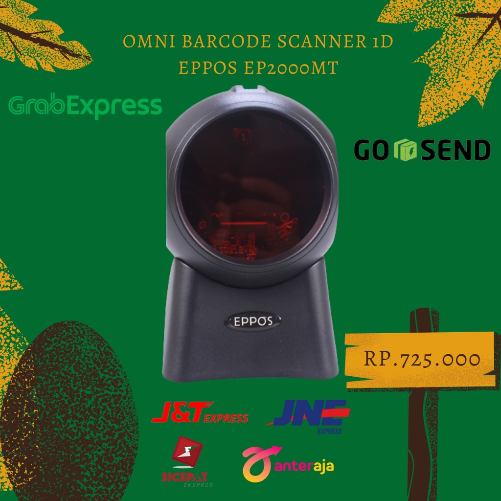 Jual Omni Barcode Scanner 1D EPPOS EP2000MT klikvapebandung | Shopee ...
