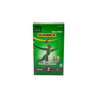 Jual Abbott Surbex Z box 30 tablet - Multivitamin Lengkap & ZINC ...