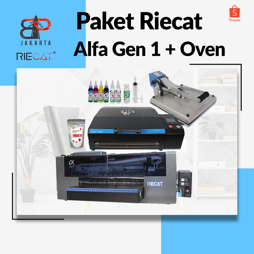 Jual PAKET RIECAT ALFA GEN 1 + OVEN + MESIN PRESS | Shopee Indonesia