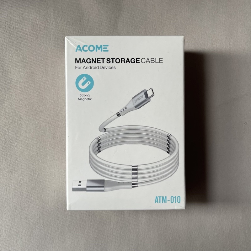 Jual Acome Kabel Data Self Winding Magnetic Fast Charging Micro USB 2 ...