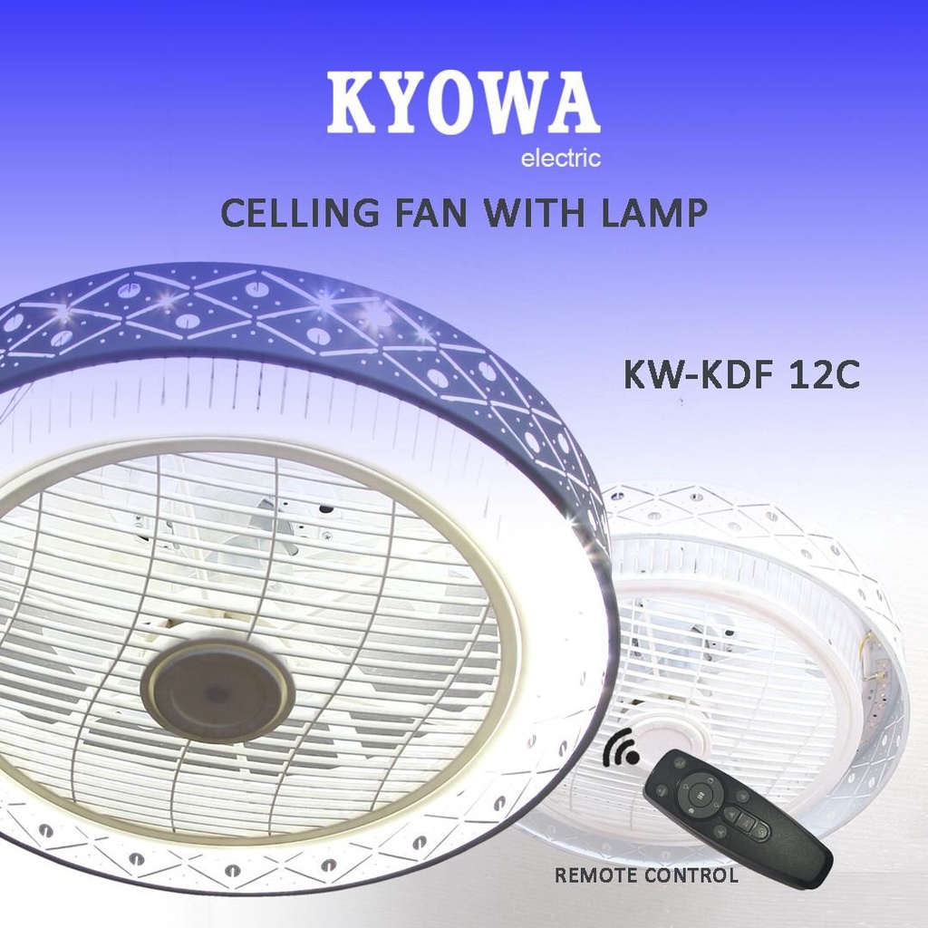 Jual Kyowa LED Ceiling Fan With Lamp- Lampu Hias Dengan Kipas Angin ...