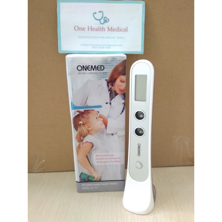 Jual STATUR METER DIGITAL WIRRELES HT 701 ONEMED alat ukur tinggi ...