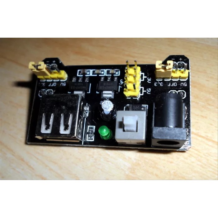 Jual PE Breadboard Power Supply Module 3.3 5V MB102 untuk Arduino Board | Shopee Indonesia