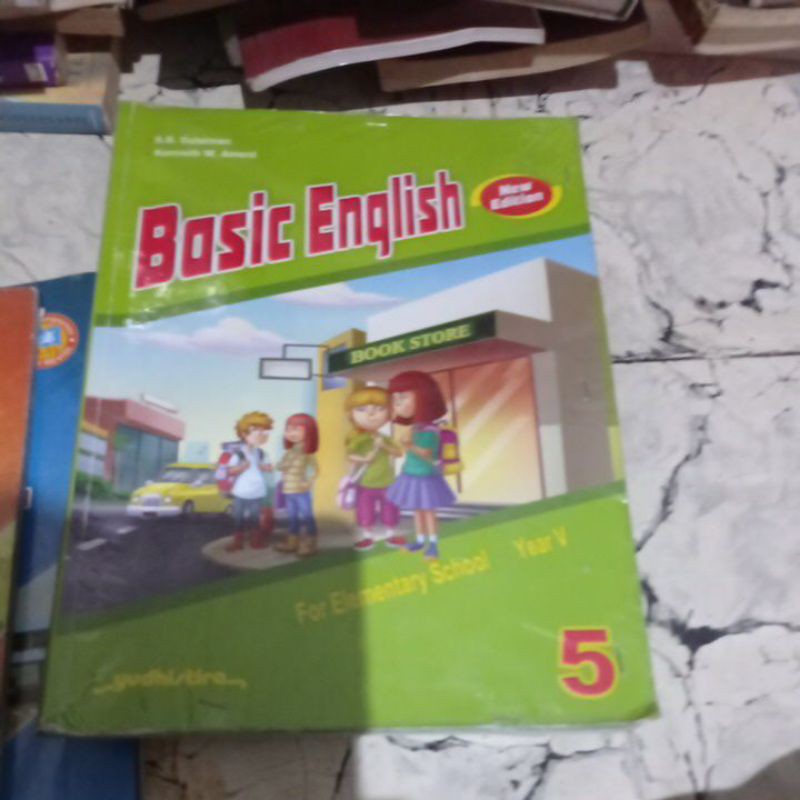 Jual Buku Basic English 5 sd new edition | Shopee Indonesia