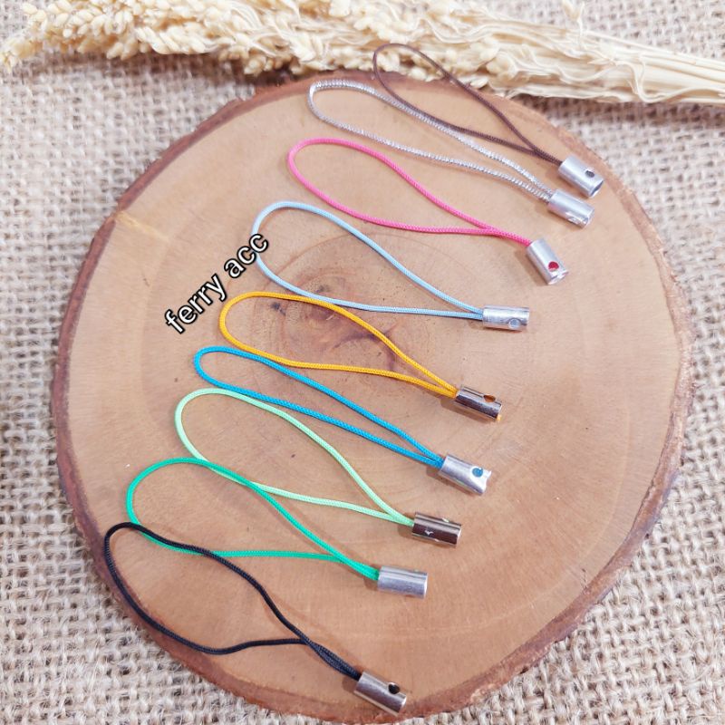 Jual 10 pcs tali hp/gantungan hp bonus ring | Shopee Indonesia