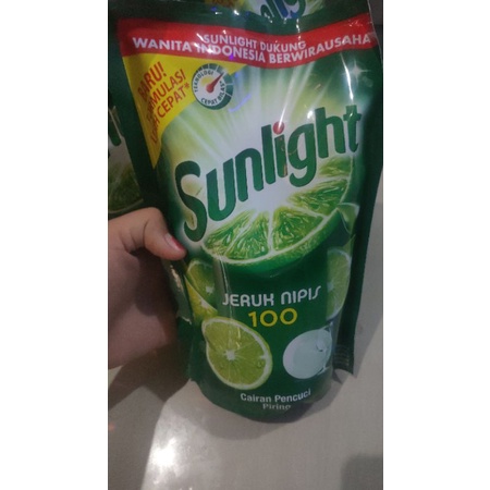 Jual SUNLIGHT Jeruk Nipis Sabun Cuci Piring ( 755ml/pouch) | Shopee Indonesia