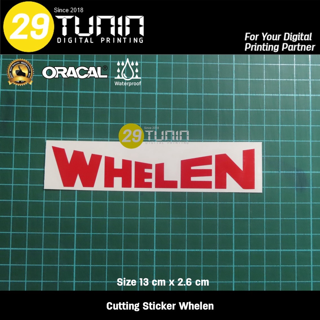 Jual Cutting sticker automotive whelen | Shopee Indonesia