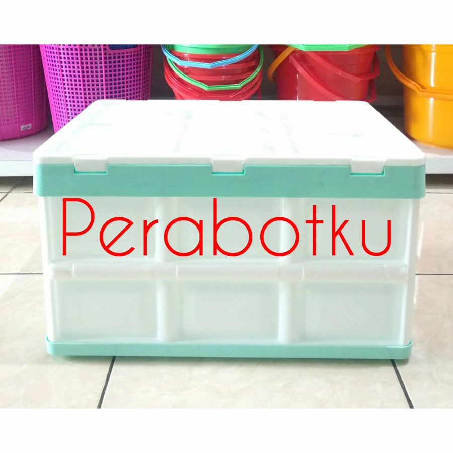 Jual Container Box Lipat Club / Folding Box 700 CL / Kotak Penyimpanan ...