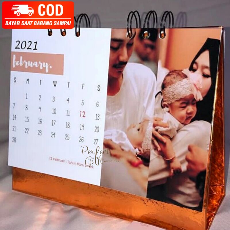 Jual (PERFECTGIFT.OFFICIAL) KADO HADIAH CALENDER CUSTOM KALENDER FOTO ...