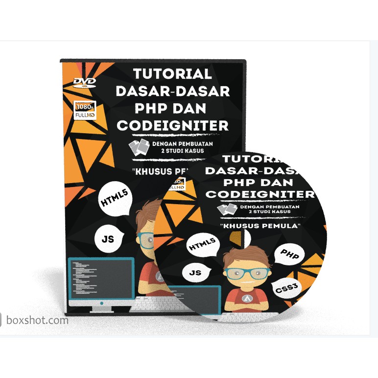 Jual DVD Tutorial Dasar Dasar Pemograman PHP Dan Framework Codeigniter ...