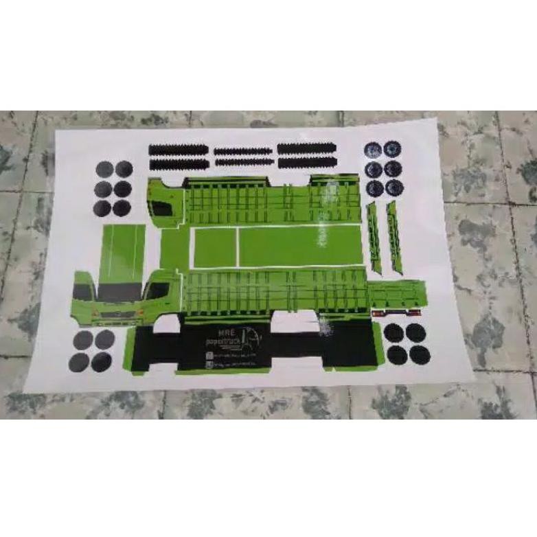 Jual READY!!! COD LEMBARAN PAPERCRAFT TRUK CANTER & HINO MBOISS MBOISS ...