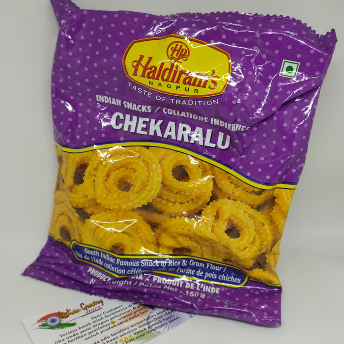 Jual CHEKARALU HALDIRAM 150 GR | Shopee Indonesia