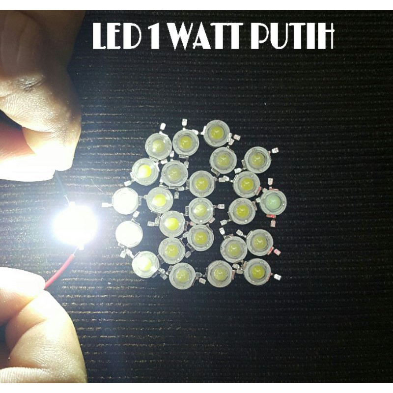 Jual Lampu LED 1 Watt (Putih dan Warm White) | Shopee Indonesia