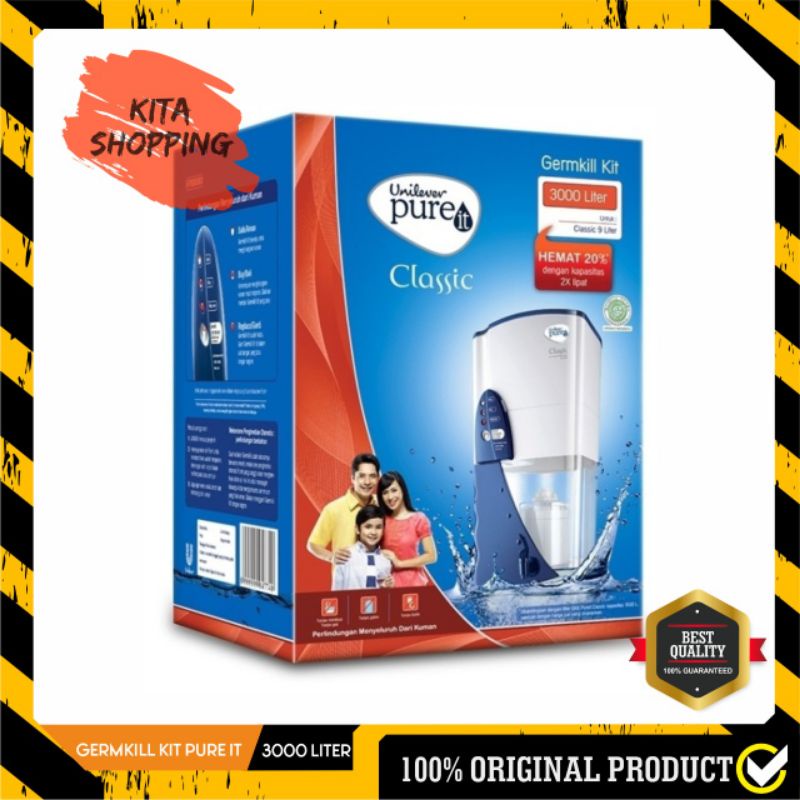 Jual Germkill kit Unilever Pureit classic 9 liter . GKK pure it 3000 ...